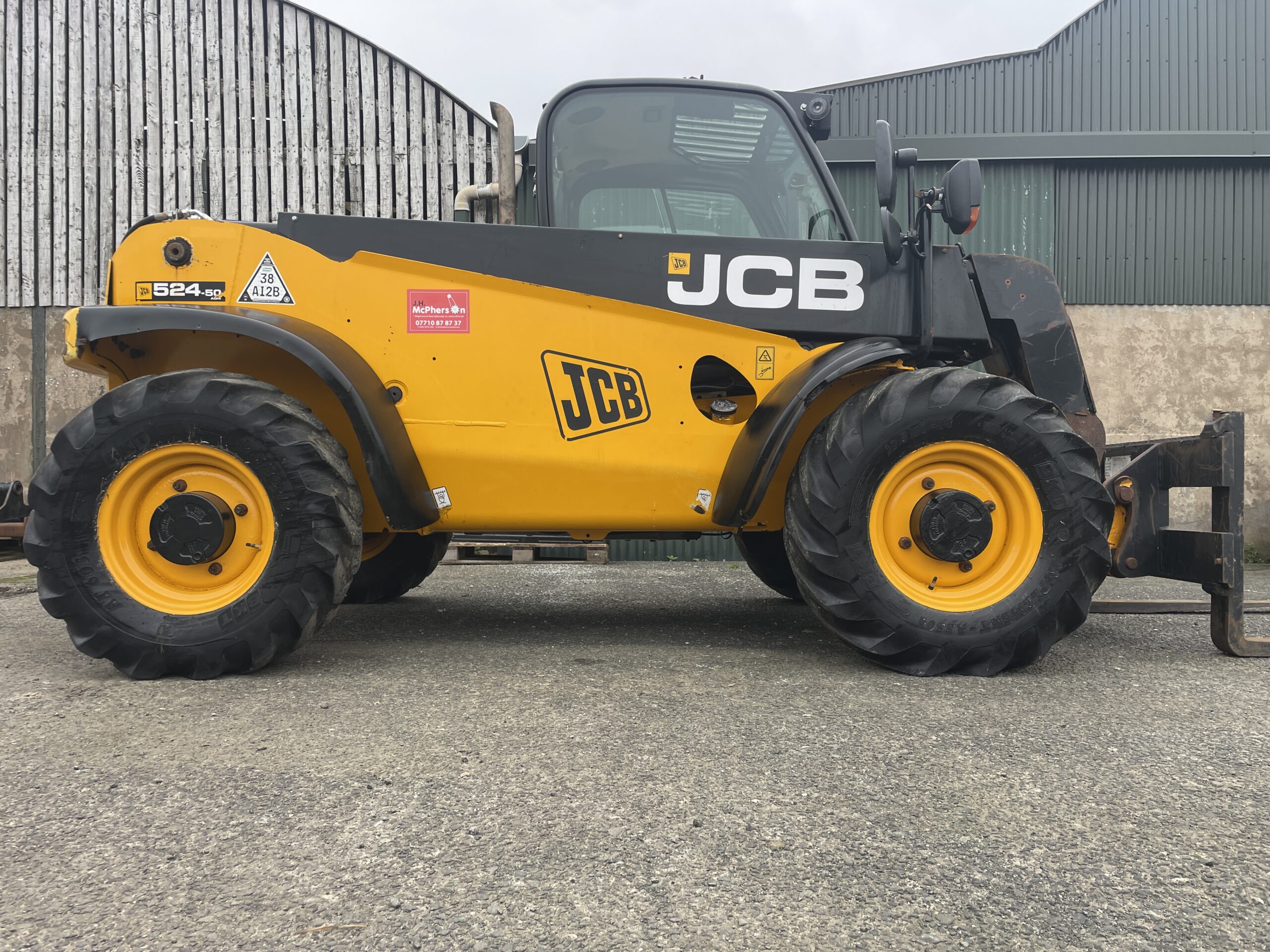 JCB 524-50 Agri - JH McPherson